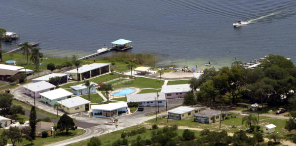 Aerial View of Lake Blue Resort – Lake Blue Resort
